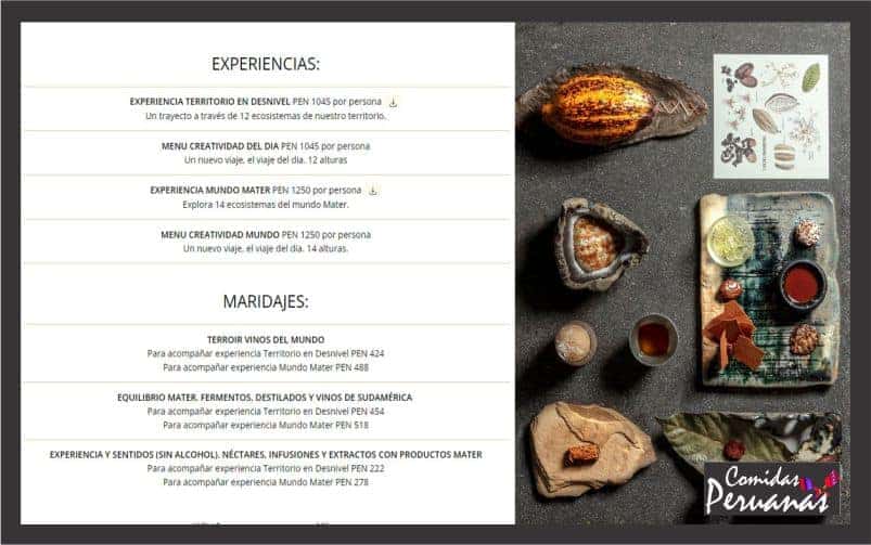 Restaurante Central en Lima Peru - Ingredientes Peruanos - Comida