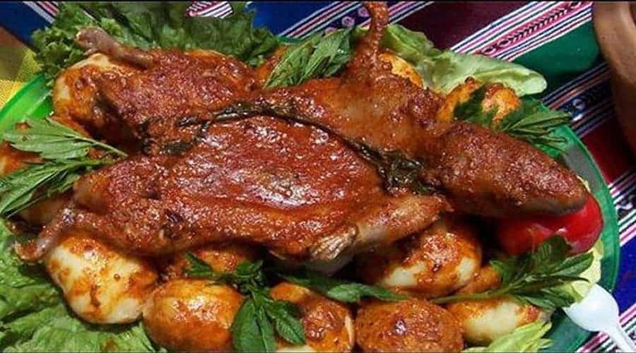 Picante de Cuy - Receta - Ingredientes - Comidas Peruanas