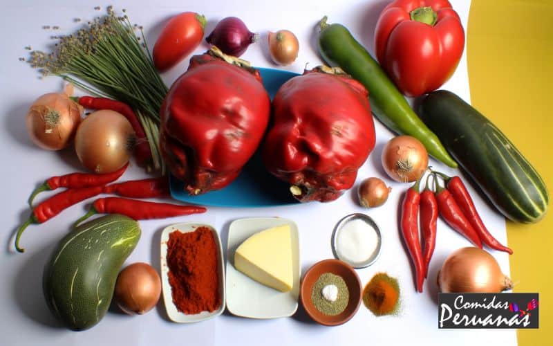 Rocoto Relleno - Receta -Ingredientes - Como Preparar - Comida Peruana