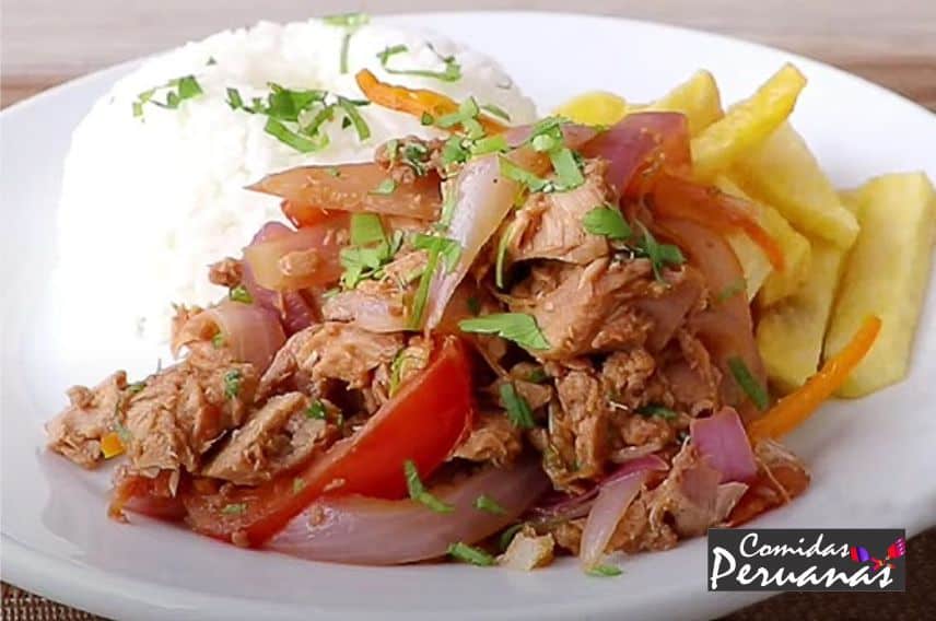 Receta Saltado de Atun - Aprende a Preparar - Tipicas de la Costa