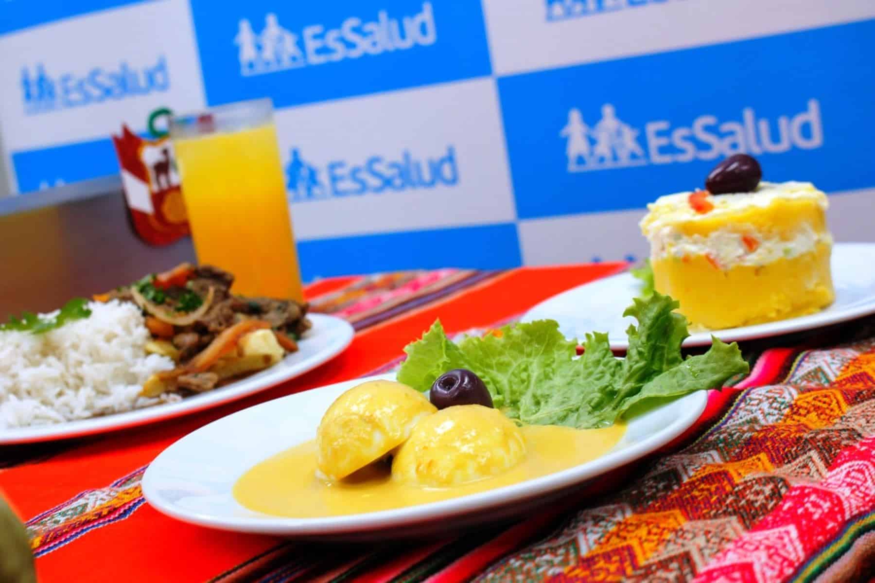 5 platos en versión de comidas saludables peruanas