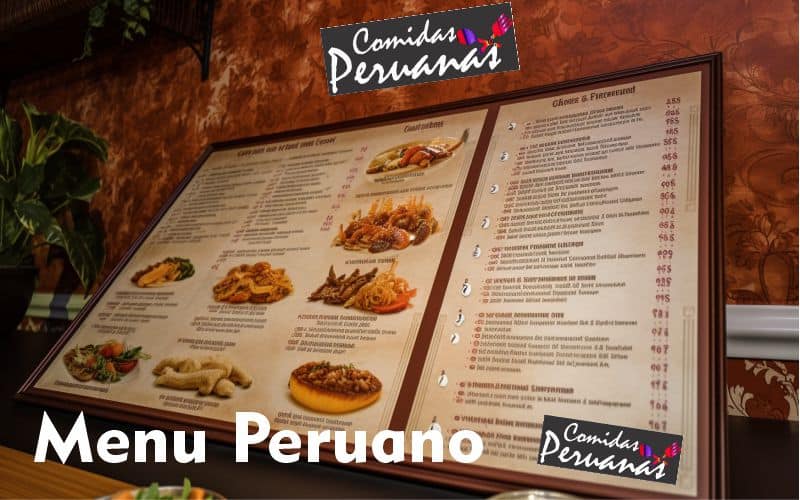 Menú Peruano - Costa - Sierra - Selva - Comidasperuanas.com.pe