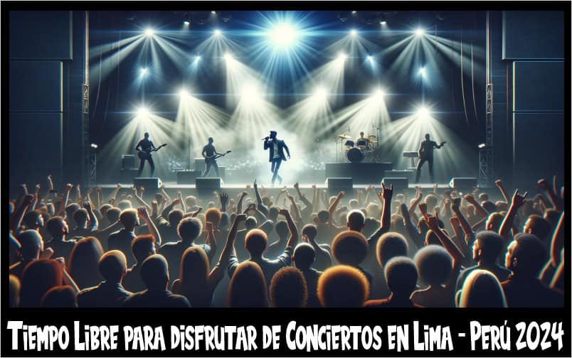Conciertos Lima 2024 Guía Completa para gozar tu Tiempo Libre