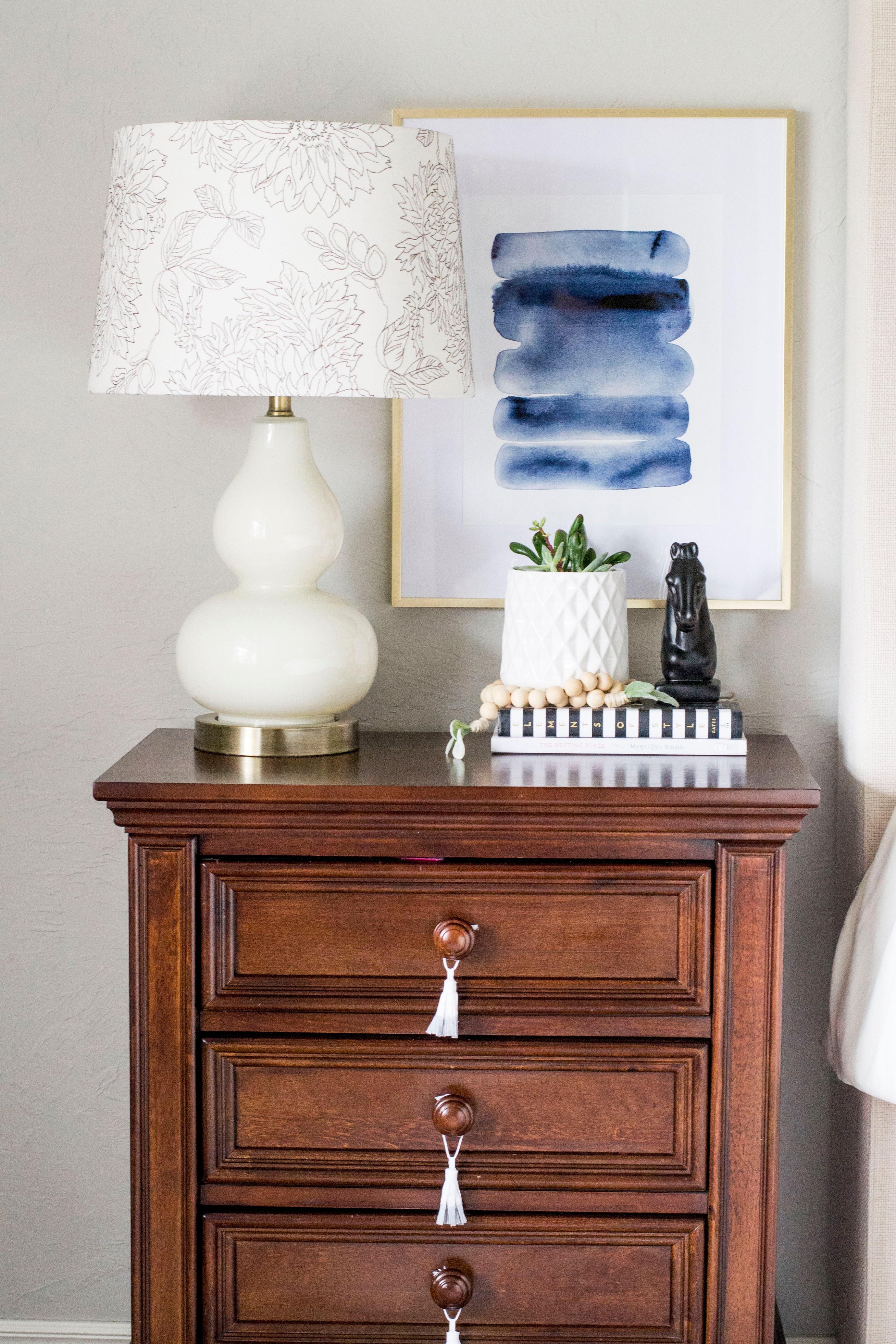 How To Style a Nightstand! • Project Allen Designs How To Style a Nightstand! • Project Allen Designs