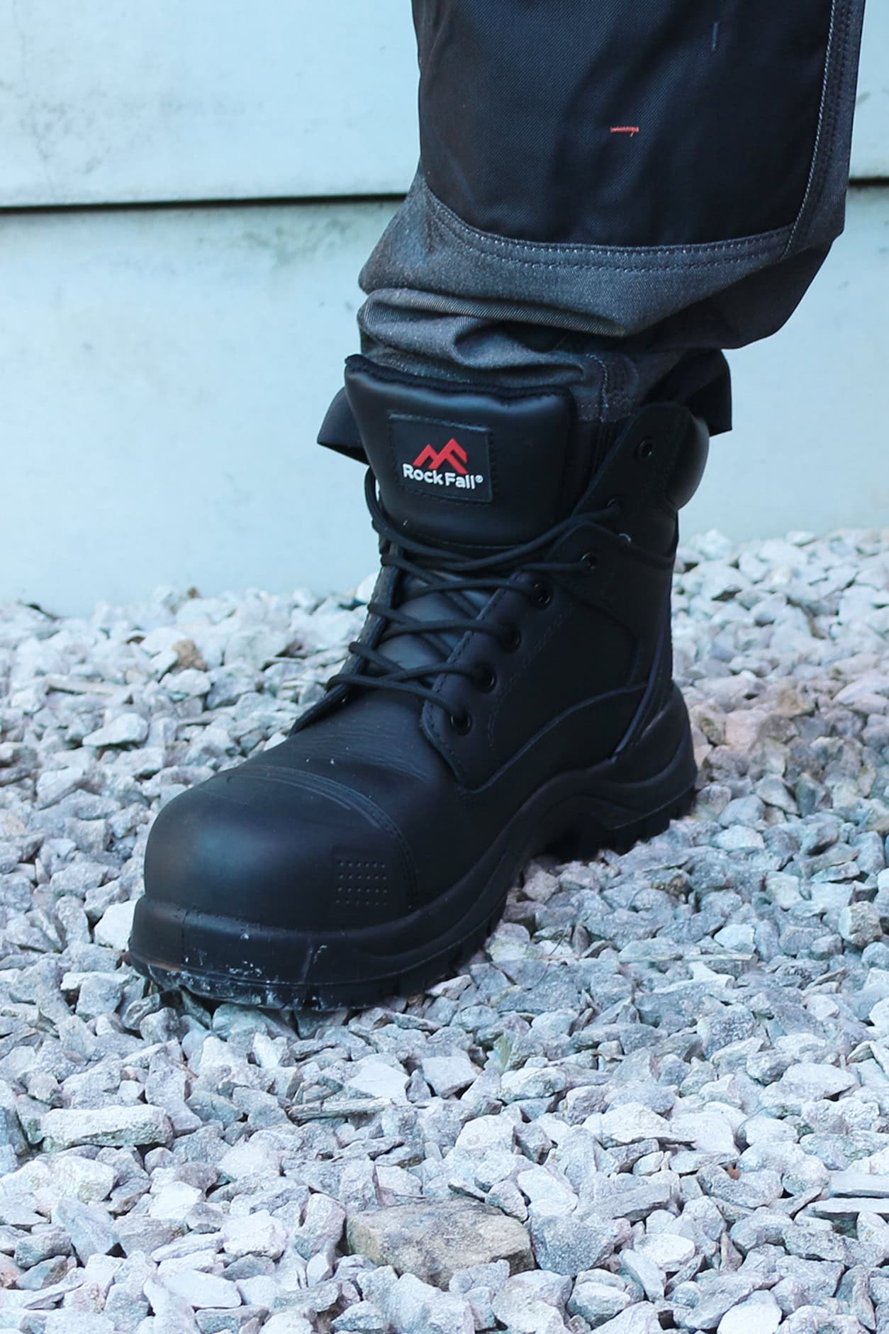 Rock Fall RF460 Slate Waterproof Safety Boot | OAKEYS Safety Ltd