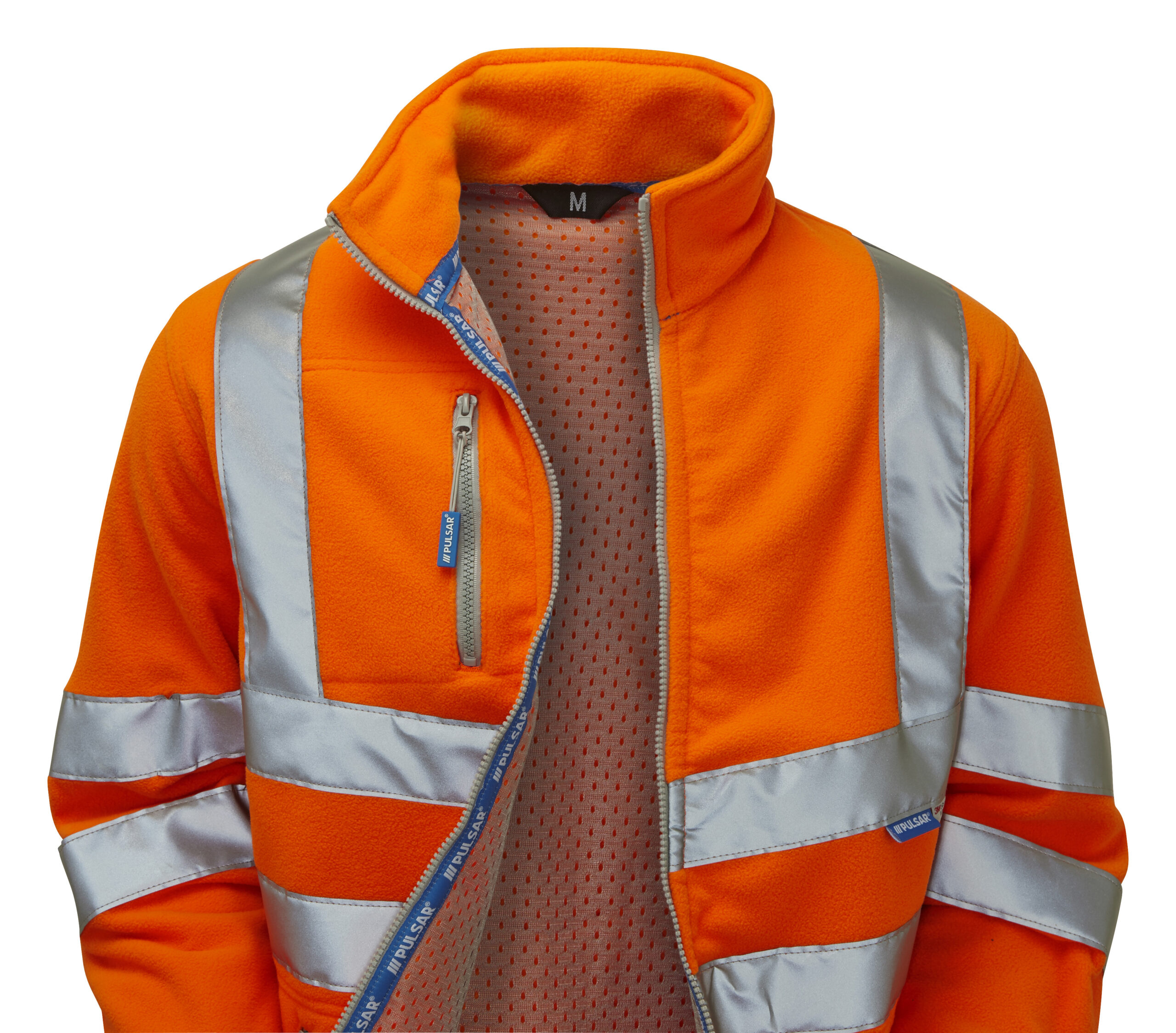 PULSAR PR508 PROTECT HV Orange Interactive Fleece Jacket | OAKEYS ...