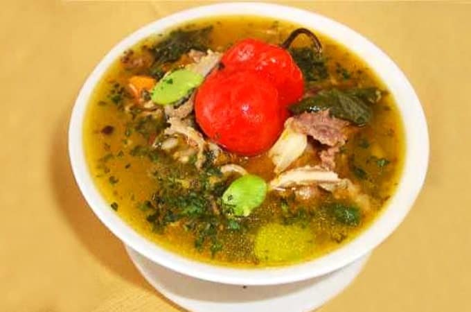 Chairo Arequipeño - Plato Tipico de Arequipa - Comidas Peruanas