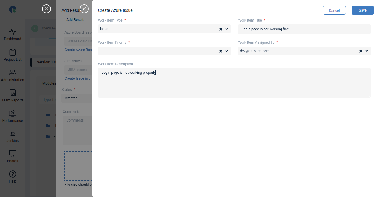 How To Integrate Microsoft Azure Boards with QA Touch? - QA Touch