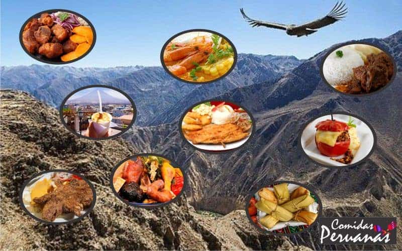 Platos tipicos de la sierra 2024 - Chupe de Camarones - Chicharron