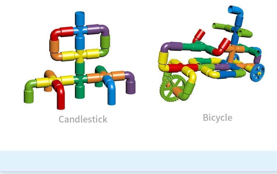 Pipe Building Blocks Toys | Mustela Baby