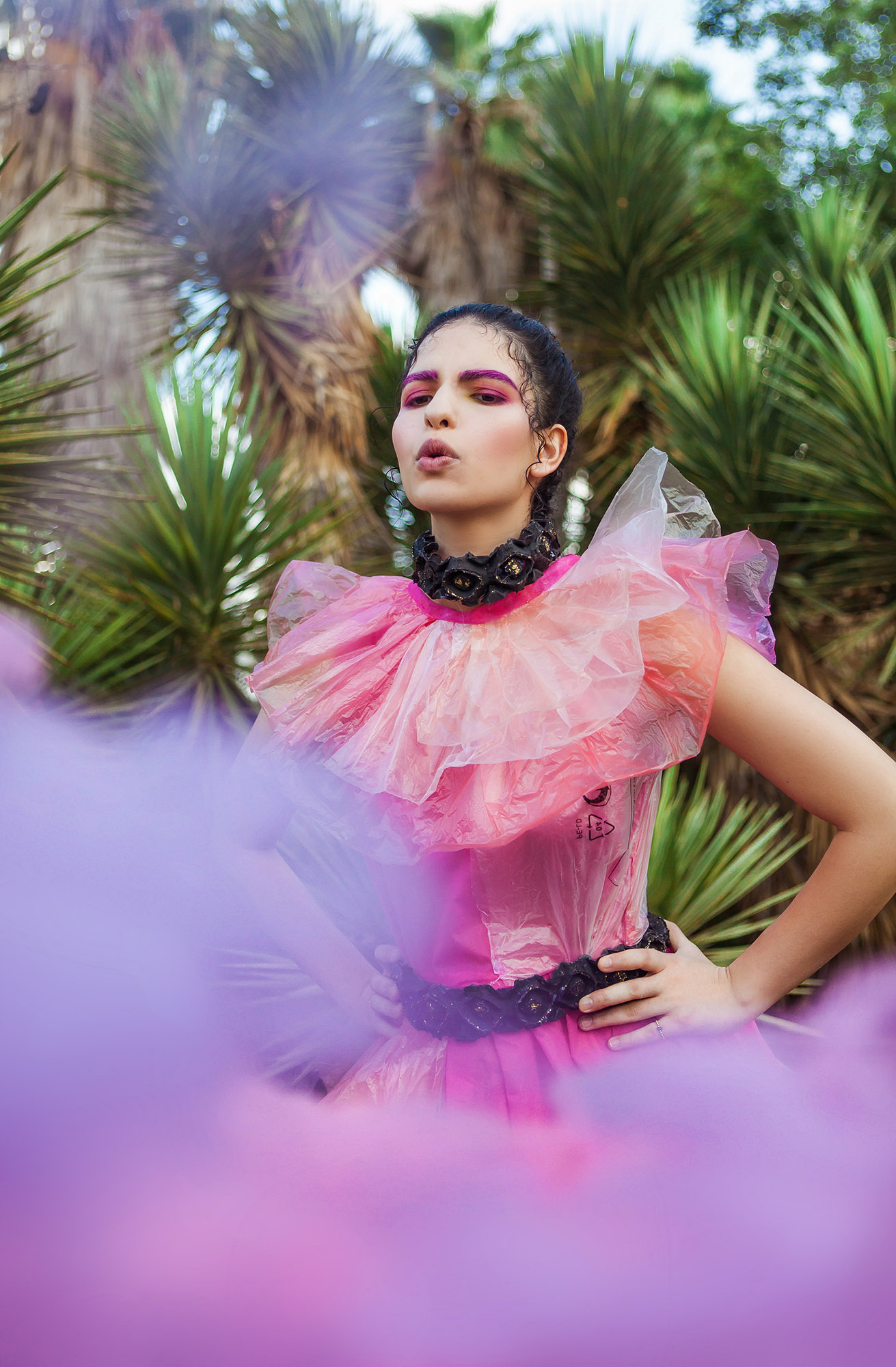 A Fantastic Plastic Photoshoot For Plastic Free July - Eluxe Magazine