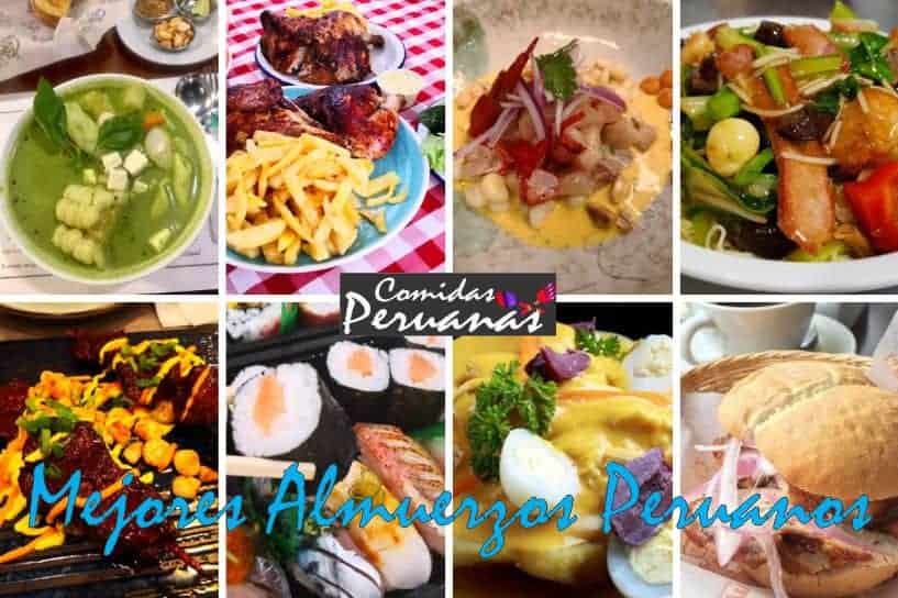 Mejores Almuerzos Peruanos - Comidasperuanas.com.pe