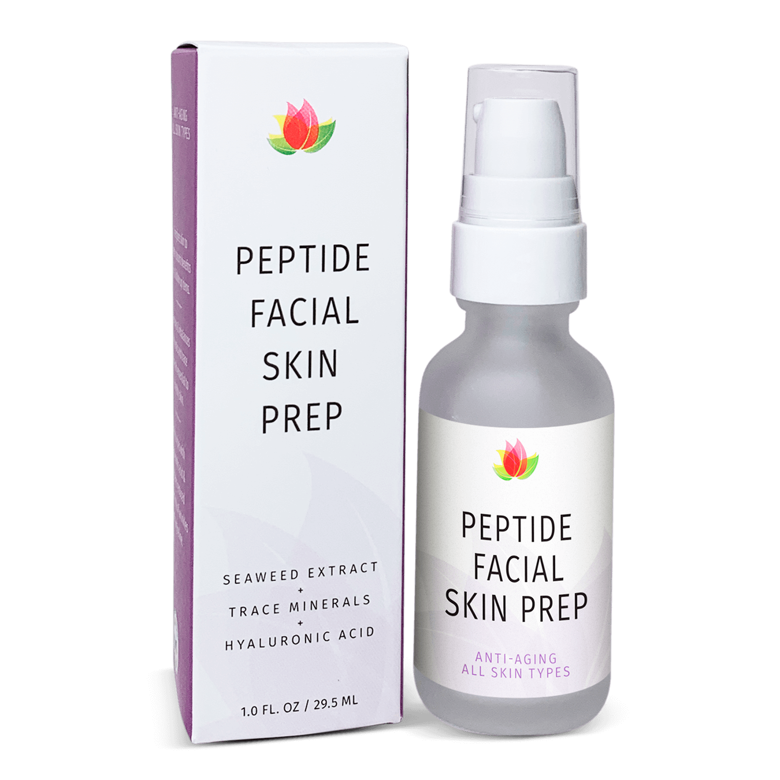 Peptide Facial Skin Prep with Hyaluronic Acid - Reviva Labs