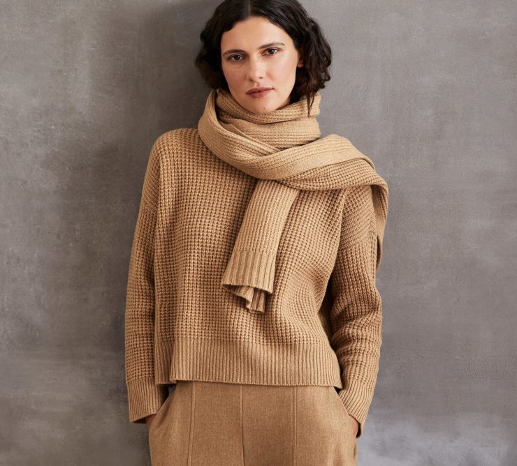 8 Recycled Cashmere Knitwear Brands - Eluxe Magazine