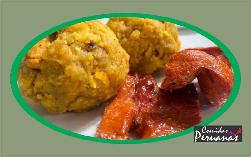 Tacacho con Cecina Receta - Comidas Peruanas - Plato - Selva