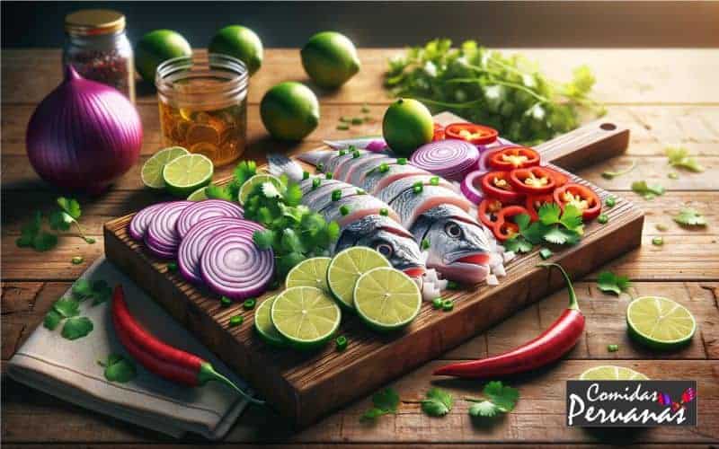 Ingredientes del Ceviche - Receta - Comidas Peruanas
